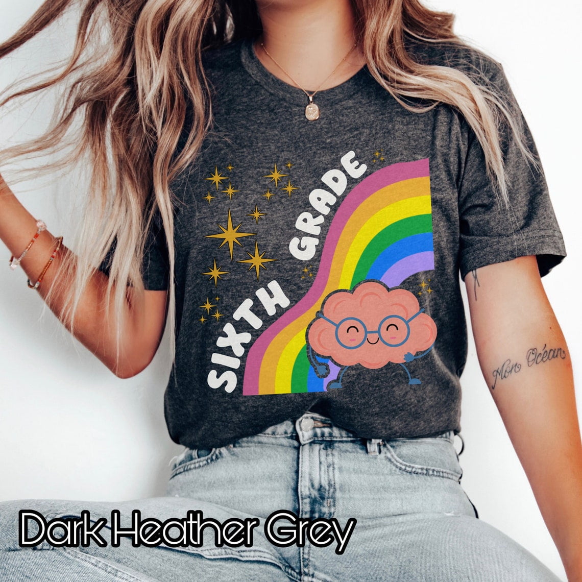 Osec Sixth Grade Dream Teacher shirt, 6th grade teacher shirt brain ...