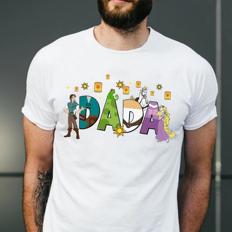 Osec Tangled Rapunzel Princess Dada Happy Father's Day Gift For Dad ...