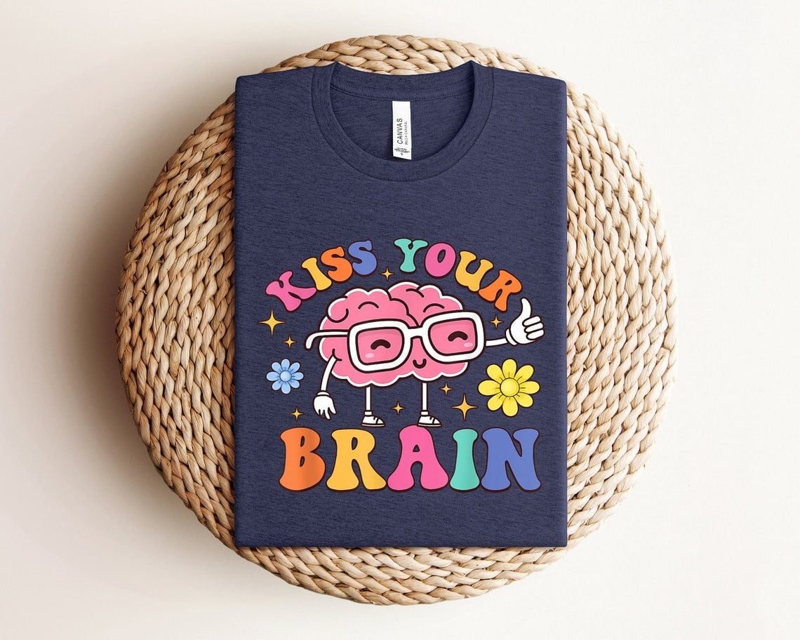 Osec Teacher , Kiss Your Brain , Teacher Appreciation Gift, Retro Teacher Sweater, New Teacher ...
