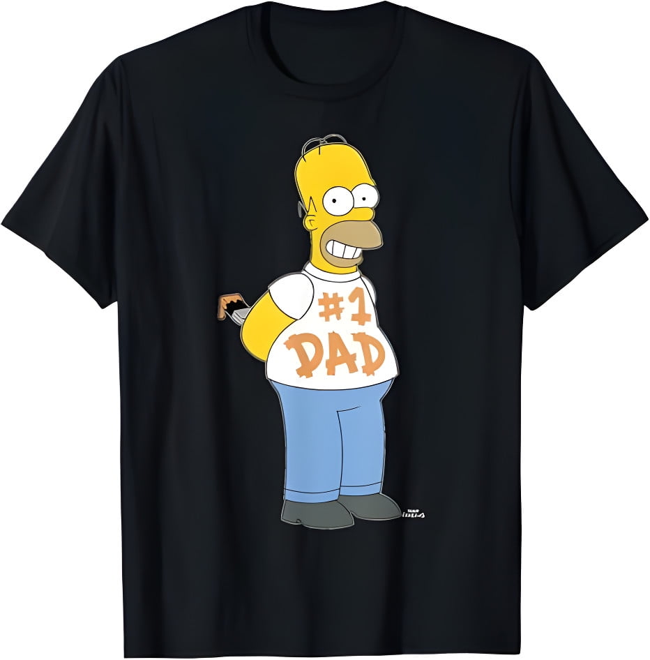 Osec The Simpsons Homer Number 1 Dad Father's Day For Kids Adults T ...
