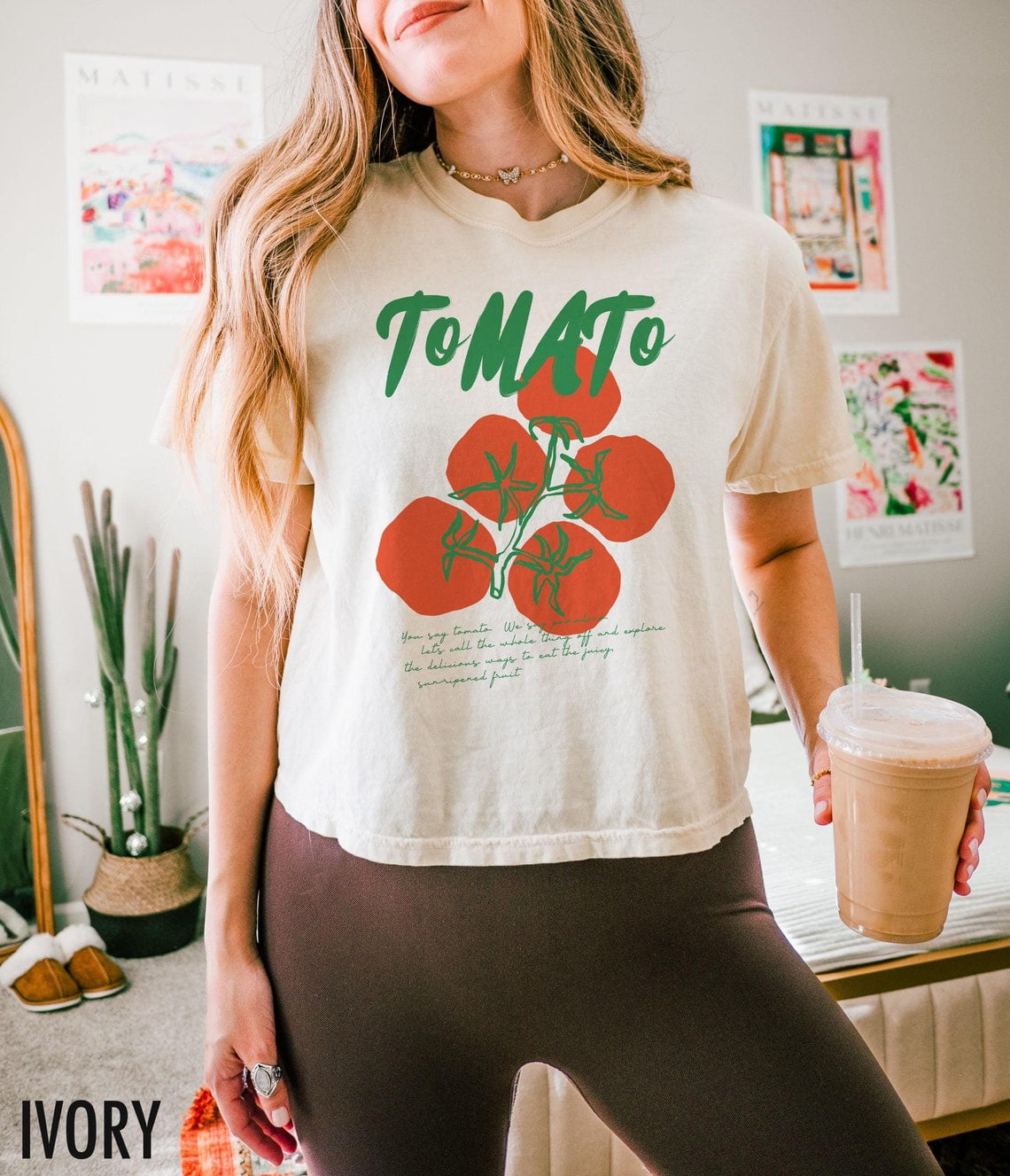 Osec Tomato Crop Top, Tomato Girl T Shirt, Summer Cropped Tee, Retro Crops, Vintage Aesthetic ...
