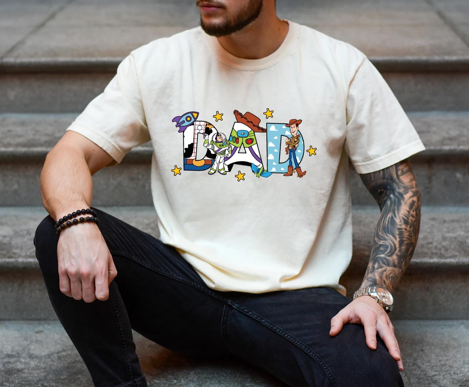 Osec Toy Story Dad Happy Father's Day 2025 Gift For Dad Tshirt Men ...