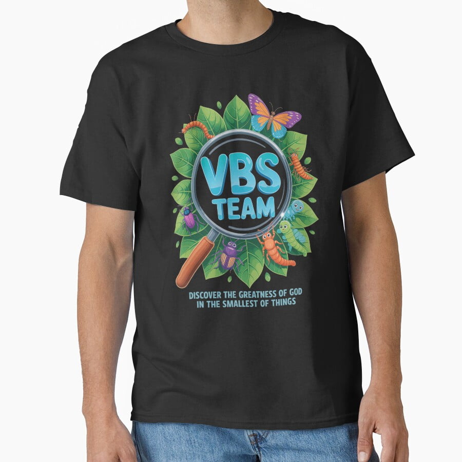 Osec Vbs Team 2025 Magnified Smallest Insects Adventure Vbs Vintage Classic T-Shirt, Retro Tee ...