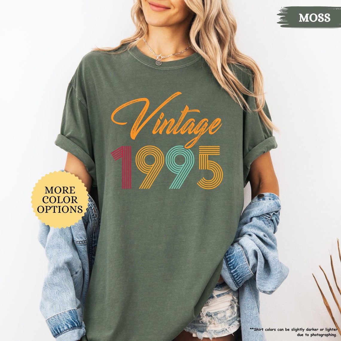 Osec Vintage 1995 Shirt,30th Birthday Shirt 2025,Retro 1995 Shirt,1995 Vintage Birthday Shirt ...