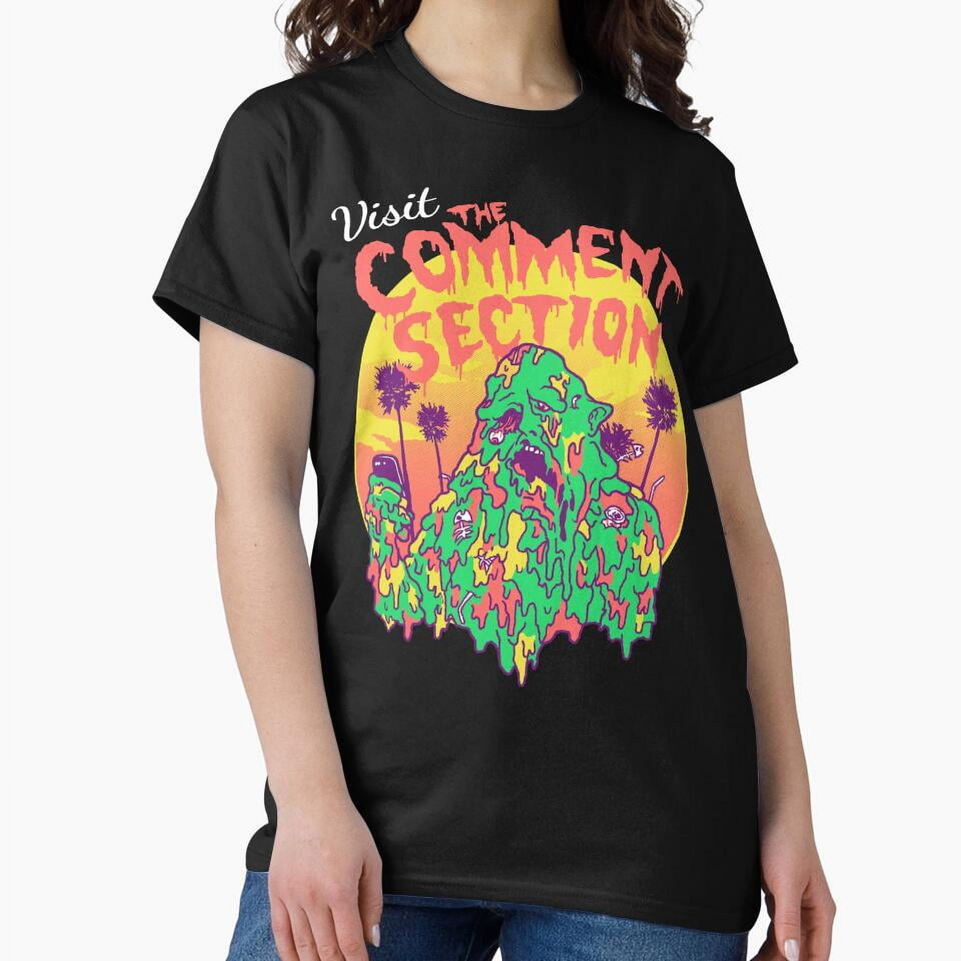 Osec Visit The Comment Section Clic T-Shirt, Retro Tee For Man, Woman ...