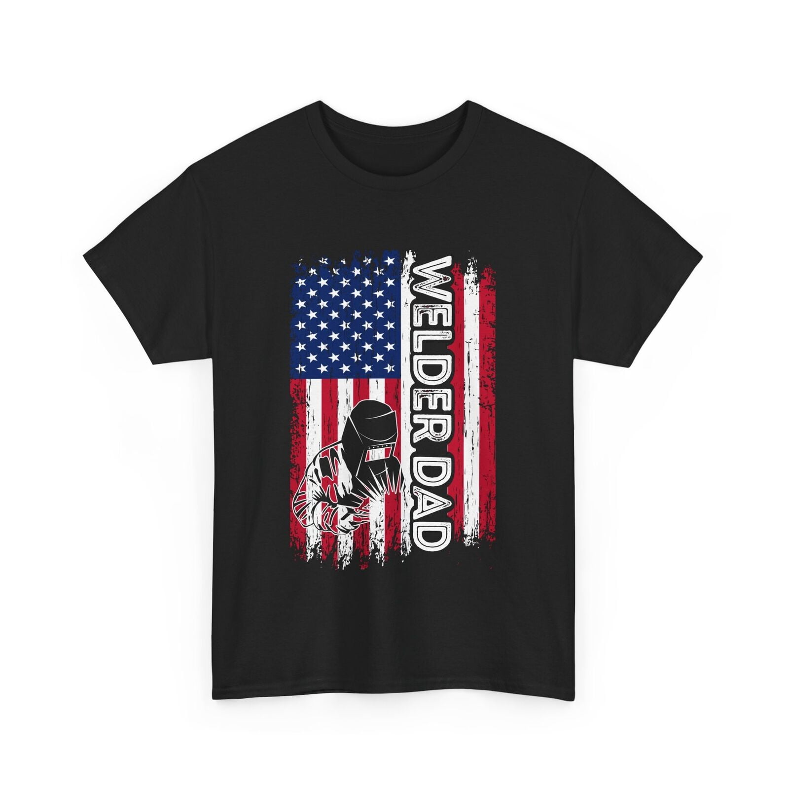 Osec Welder Dad Shirt, American Flag Dad Father's Day Welding Lovers ...