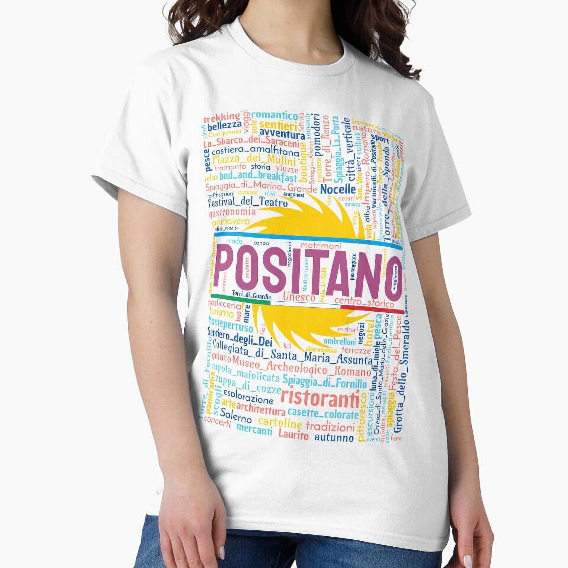 Osec Wordart: Positano Classic T-Shirt Summer Trending Tshirt ...