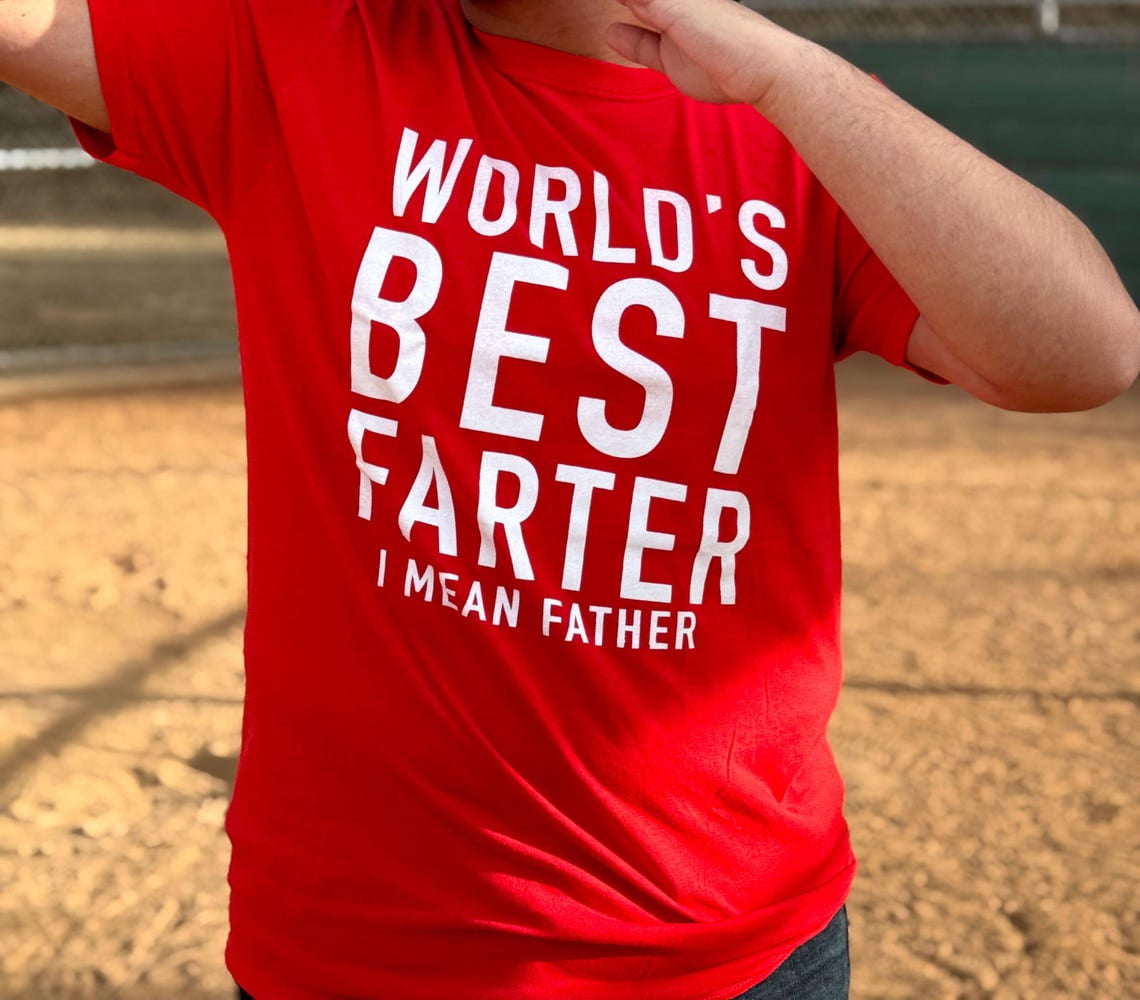 Osec World's Best Farter I Mean Father Shirt - Funny Dad Gift for ...