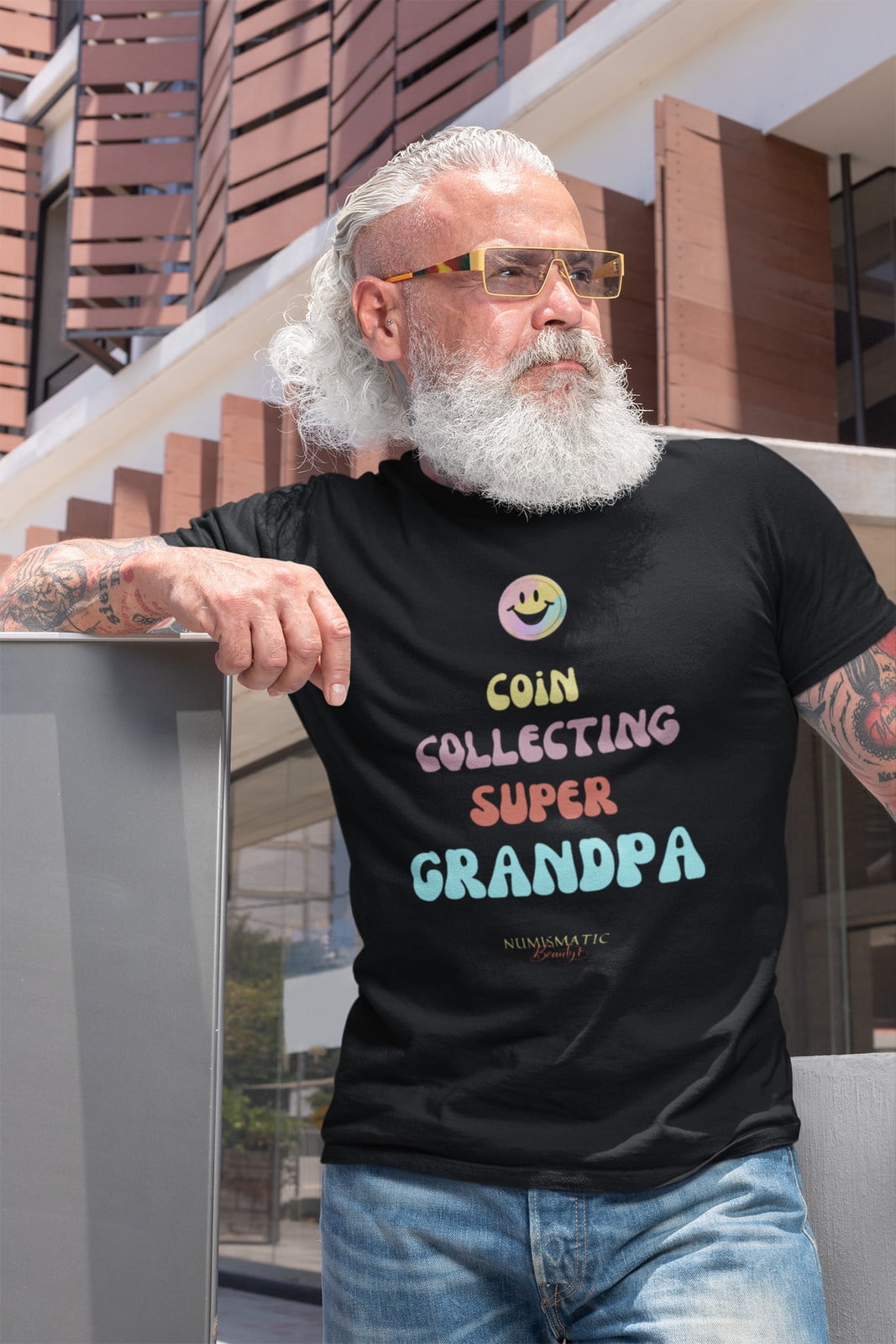 Osec hot COIN COLLECTING SUPER GRANDPA Father's Day Gift Tee Shirt ...