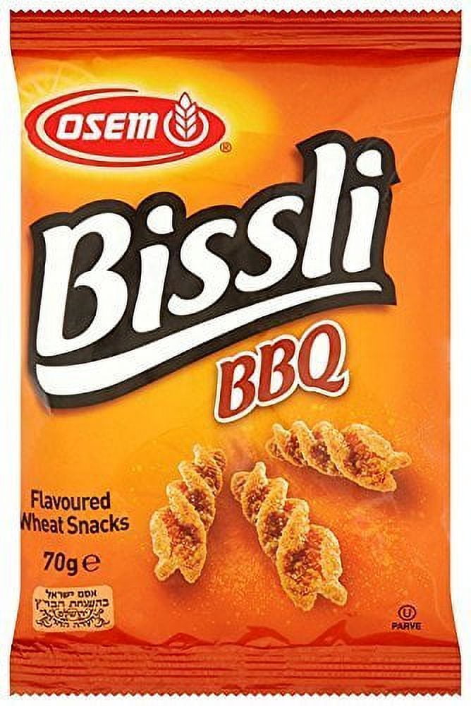 Osem Bissli BBQ Flavored Crunchy Wheat Snack -No Food Coloring or ...