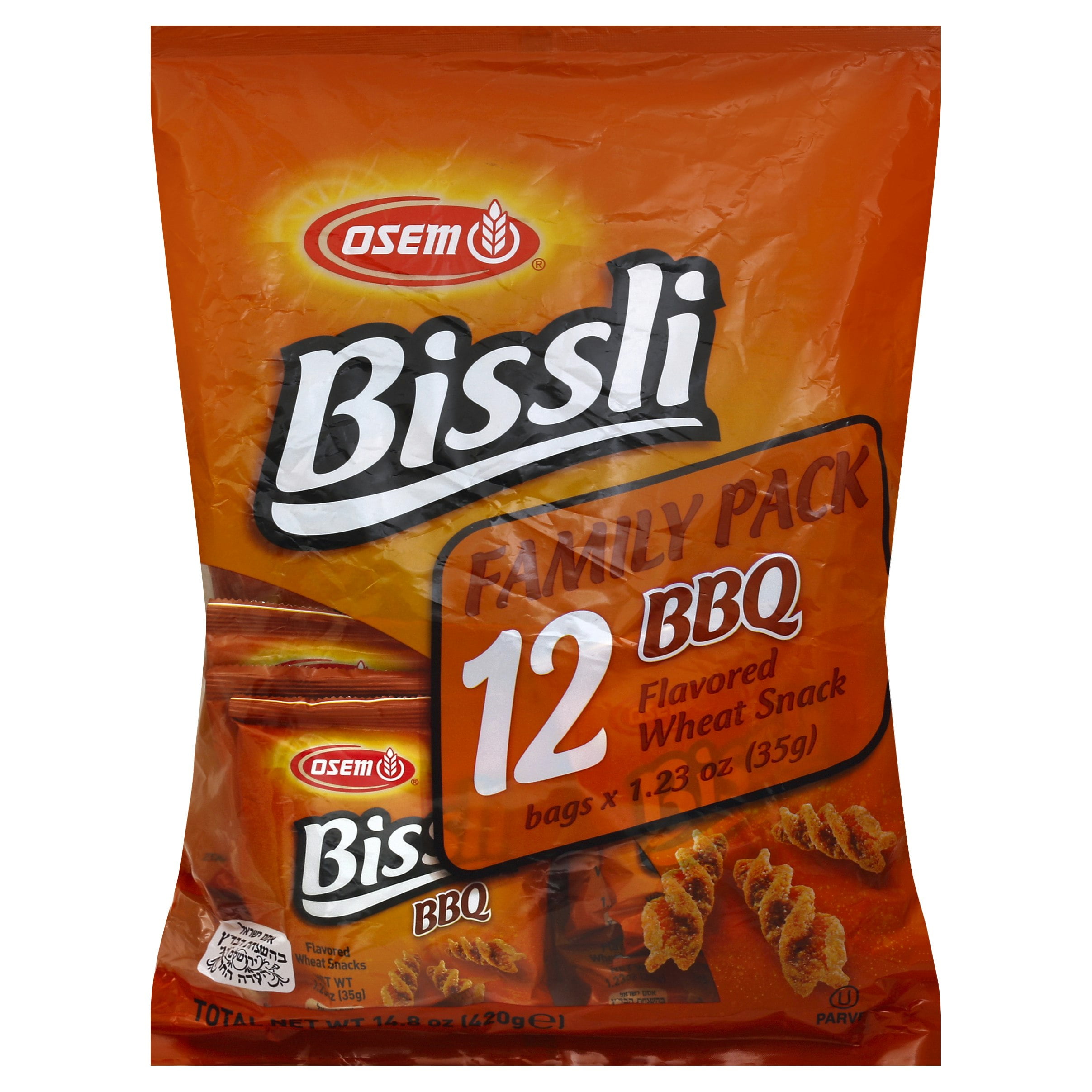 Osem Bissli BBQ Multipack 14.8 oz (Pack Of 4) - Walmart.com