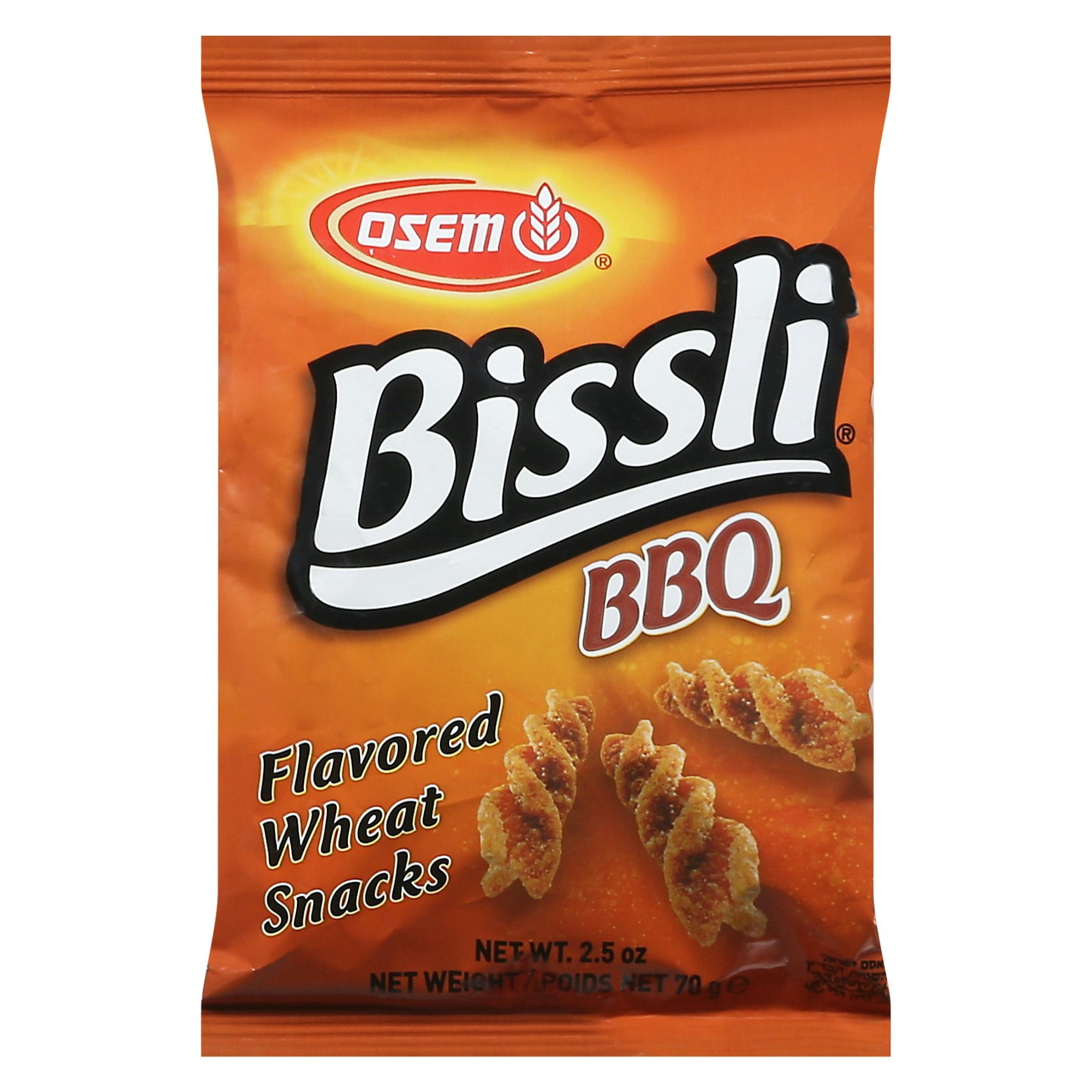 Osem Bissli BBQ Snacks 2.5 oz (Pack Of 24) - Walmart.com