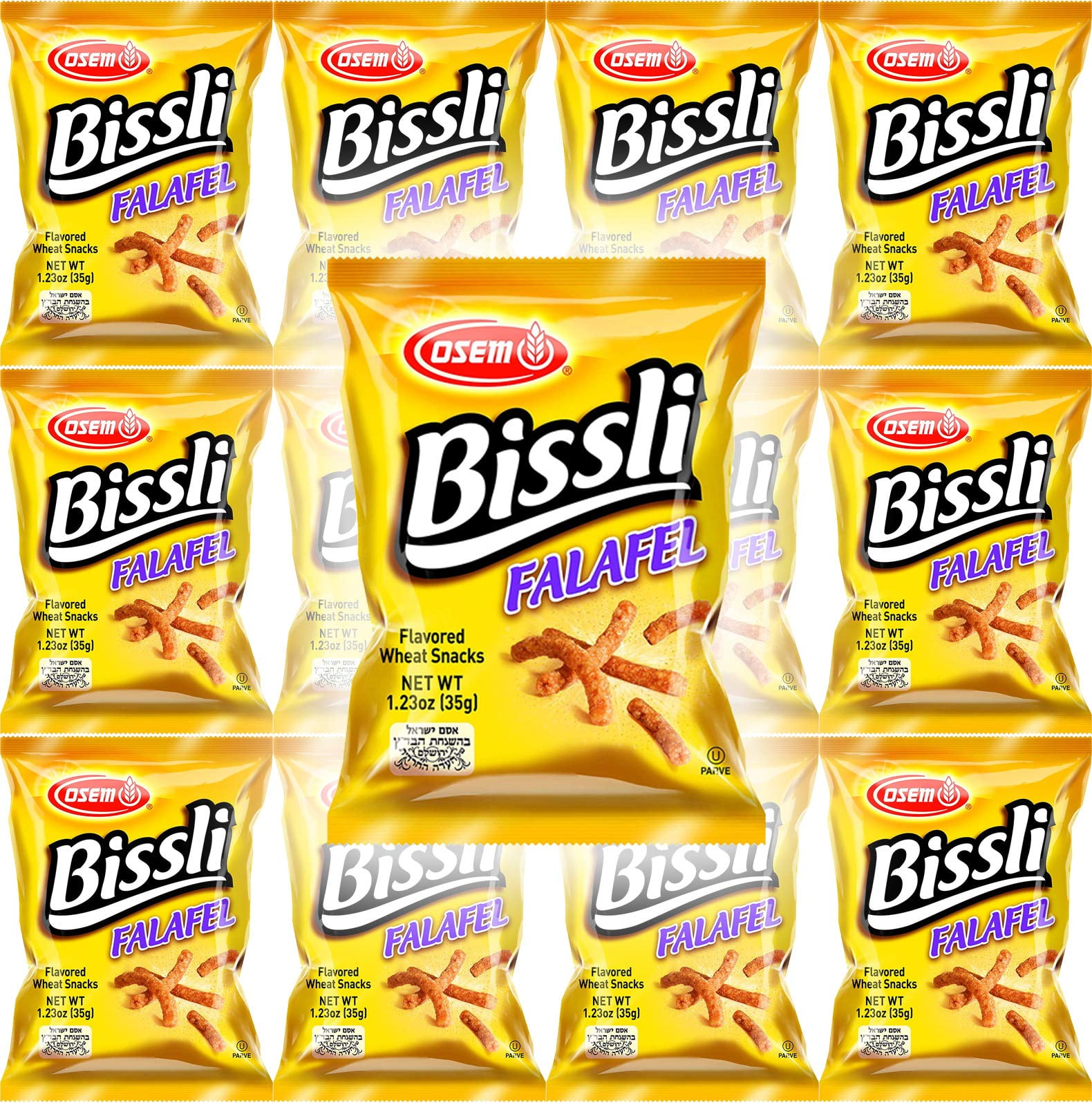 Osem Bissli Falafel Flavored Crunchy HYZ01 Wheat Snack -No Food ...