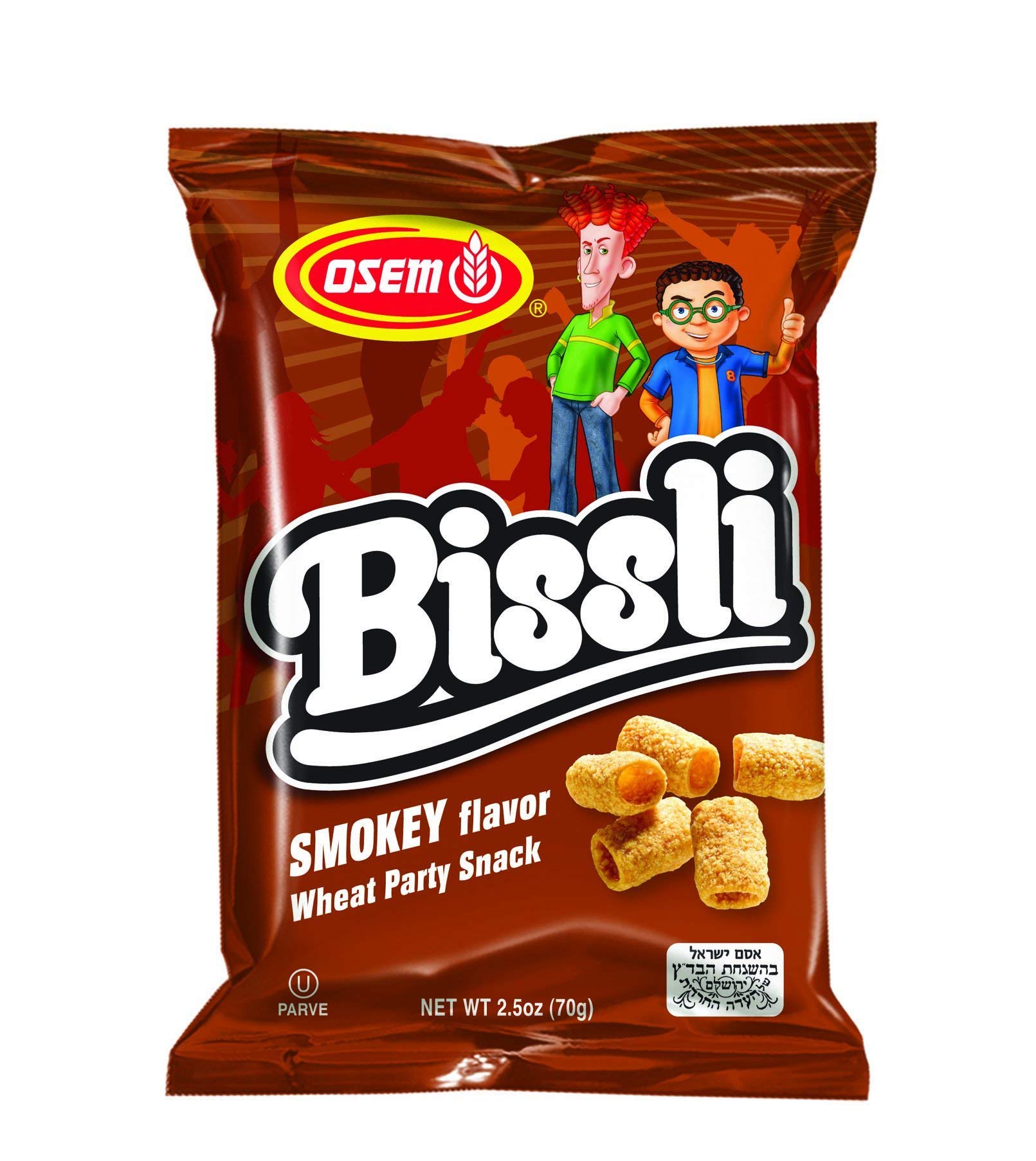 Osem Bissli Smokey - AKF18 Flavored Crunchy Wheat Snack - No Food ...