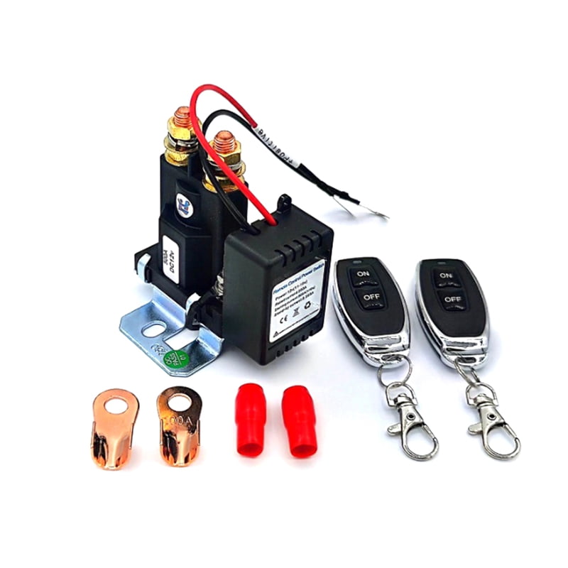 Osfvolr 12V 500A Remote Control Switch Relay Leakage Proof Power Off ...