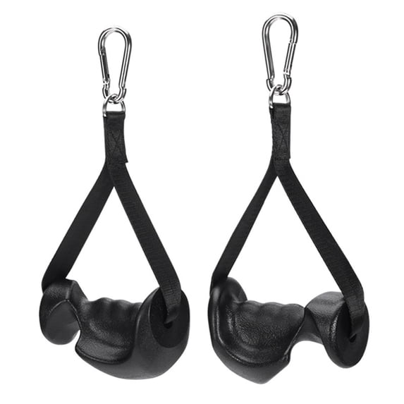 Osfvolr 2 Pcs Ergonomic Exercise Handles, Resistance Band Handles Cable ...