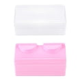 Osfvolr 50 Packs Minifalse Eyelash Storage Box Empty False Eyelash Care ...