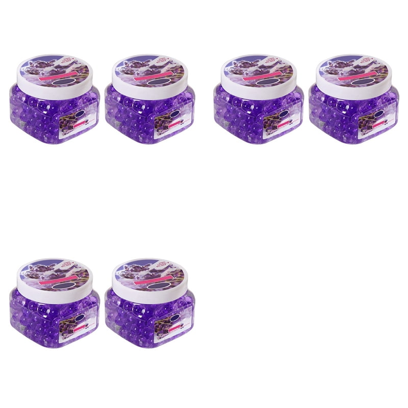 Osfvolr 6 Pack Odor Eliminator Gel Beads, Crystal Beads Air Freshener ...