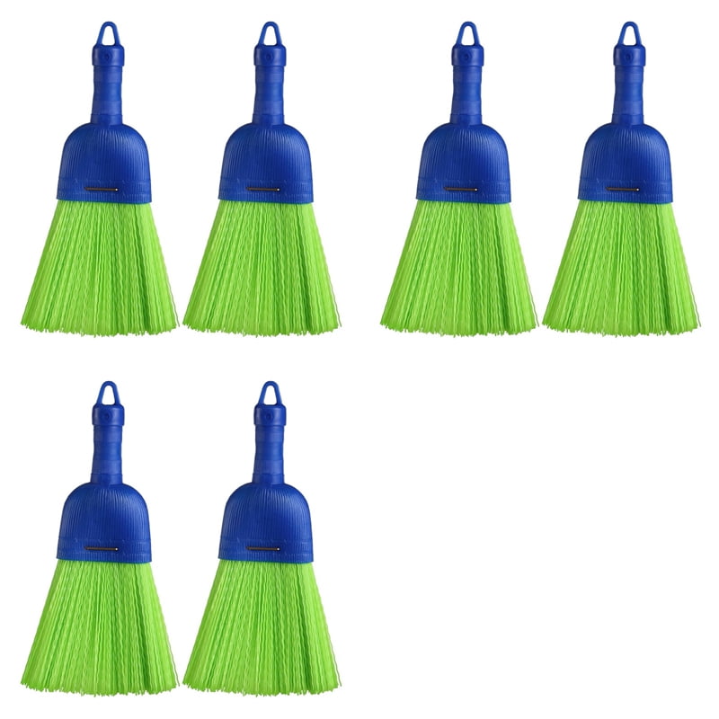 Osfvolr 6 Pcs Whisk Broom Polys Fiber Handheld Brush Hand Broom Outdoor ...