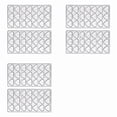 Osfvolr 6PCS Polycarbonate Chocolates Mould Professional Molds for ...