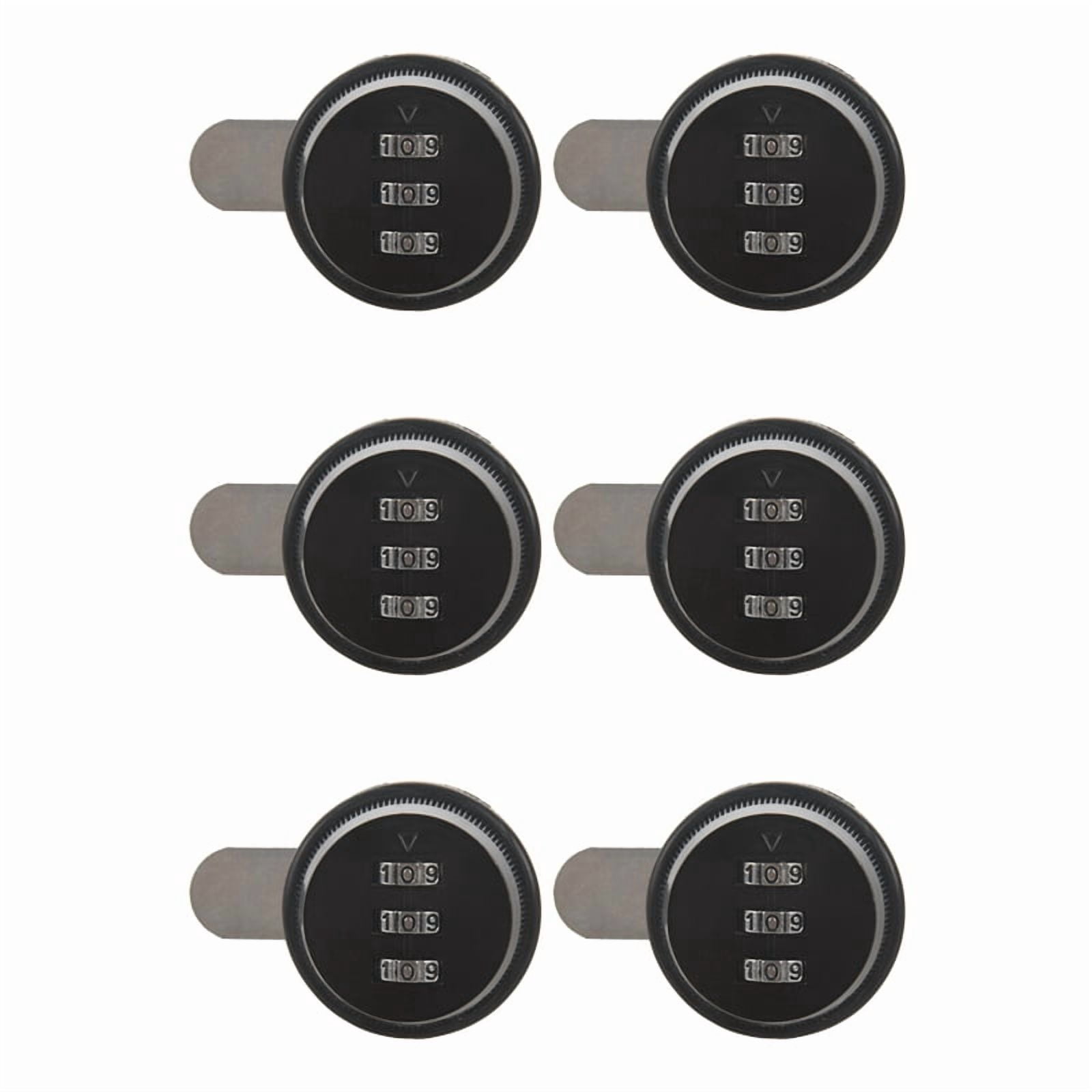 Osfvolr 6X Alloy Code Combination Cam Lock Keyless Post Mail Box ...