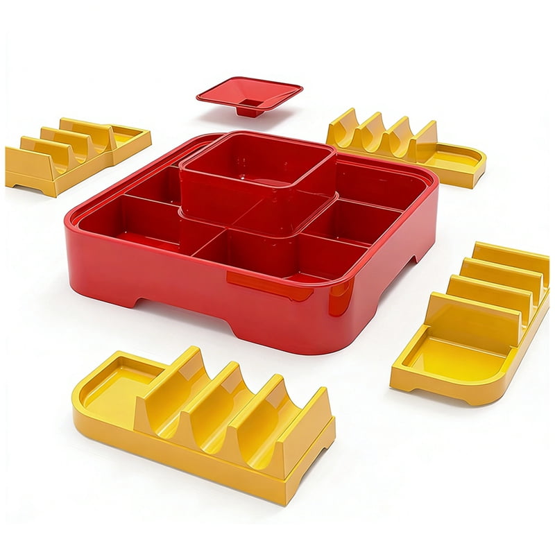 Osfvolr Bar Serving Set for A Party Taco Bar Serving,Tortilla Plate ...