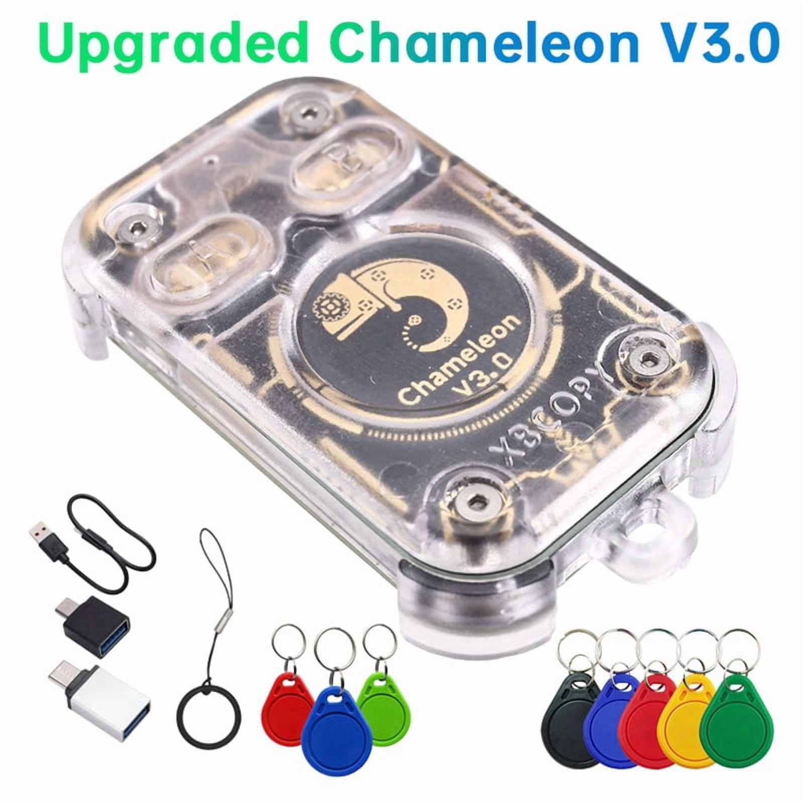 Osfvolr Chameleon V3.0 RFID Smart Chip Emulator Reader 125Khz 13.56Mhz ...