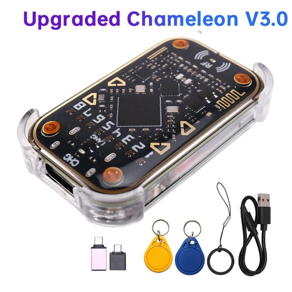 Osfvolr Chameleon V3.0+UID/CUID Keychain RFID Smart Chip Emulator ...