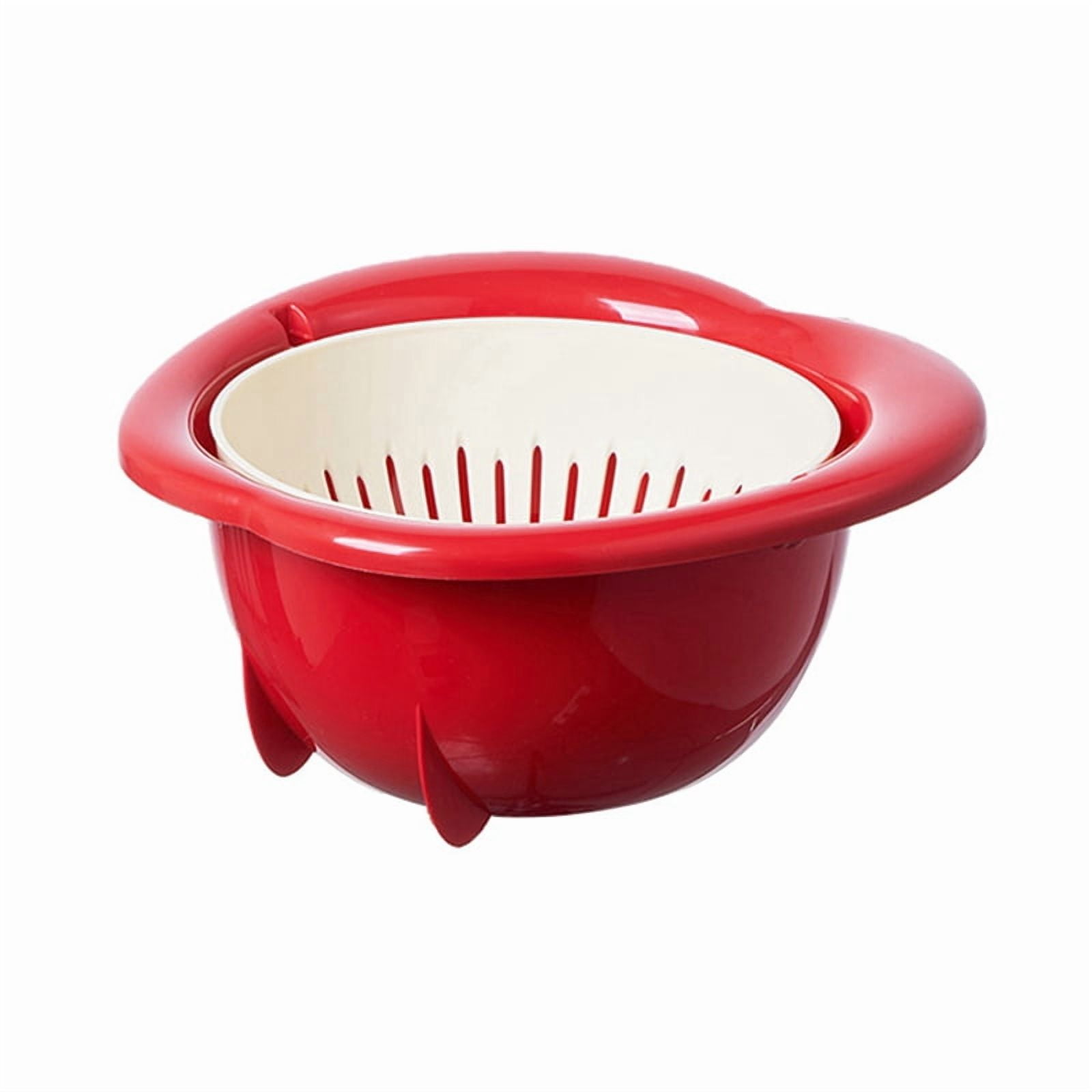 Osfvolr Cute Fruit-Shaped Drain Basket, A Kitchen Storage for Stands ...