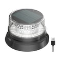 Osfvolr LED Anchor Light for Boat Yacht, Solar Navigation Lamp, Marina ...