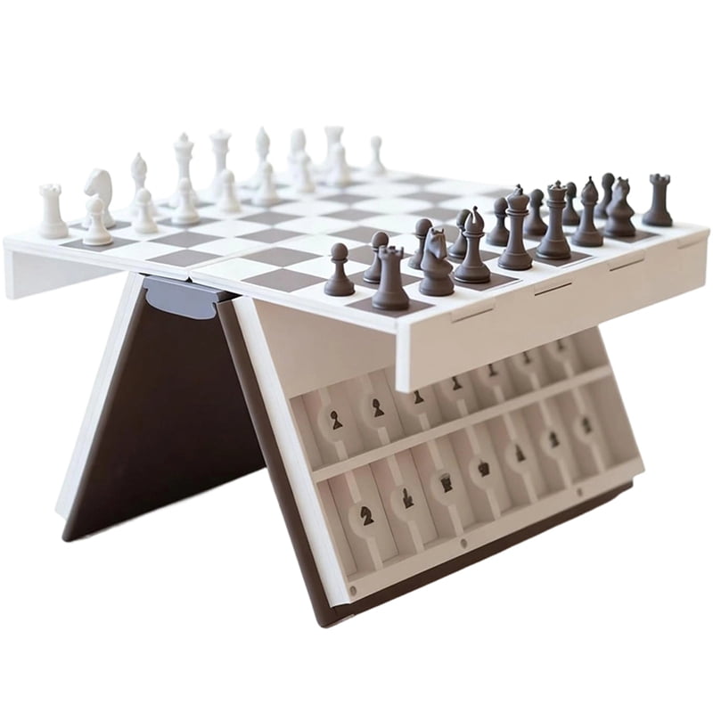 Osfvolr Magnetic Chess Set for Travel and Camping - Educational Board ...