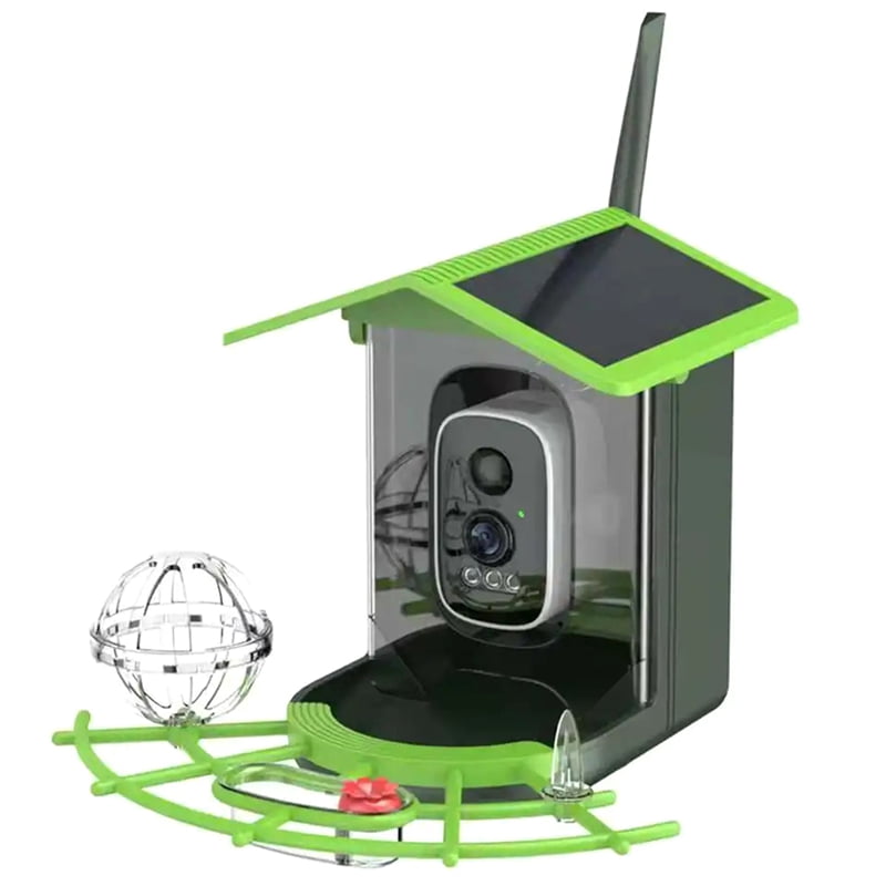 Osfvolr Smart Bird Feeder Camera with AI Species Identifier Solar ...