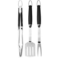 Osfvolr Stainless Steel Grill Tool Set, Barbecue Fork Tongs, Grilling ...