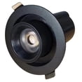 Osfvolr Stretchable LED Recessed Downlight 12W Aluminum Round COB ...