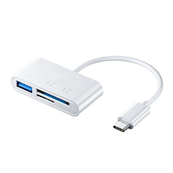 Osfvolr Type C Card Reader SD TF Memory Card Reader USB C OTG Adapter ...