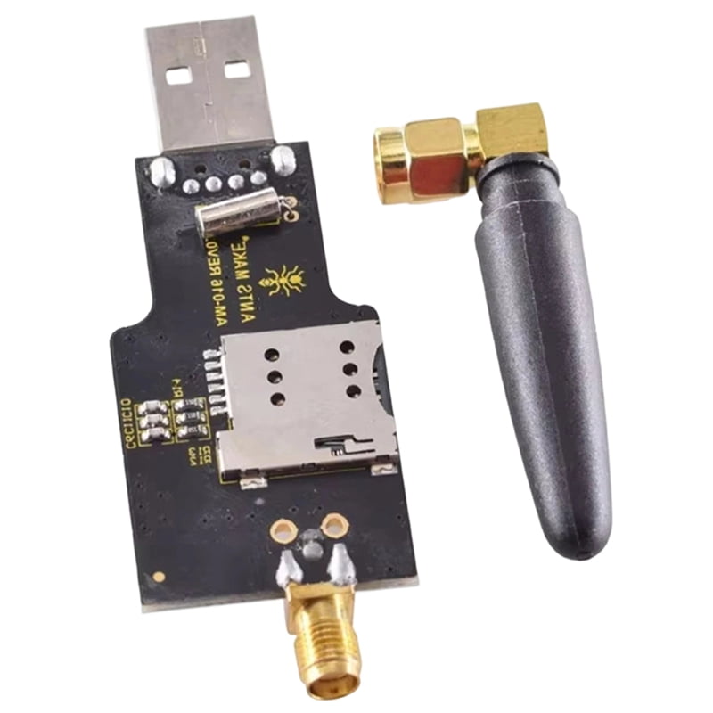 Osfvolr USB to GSM Module Quad-Band GSM GPRS SIM800 SIM800C Module for ...