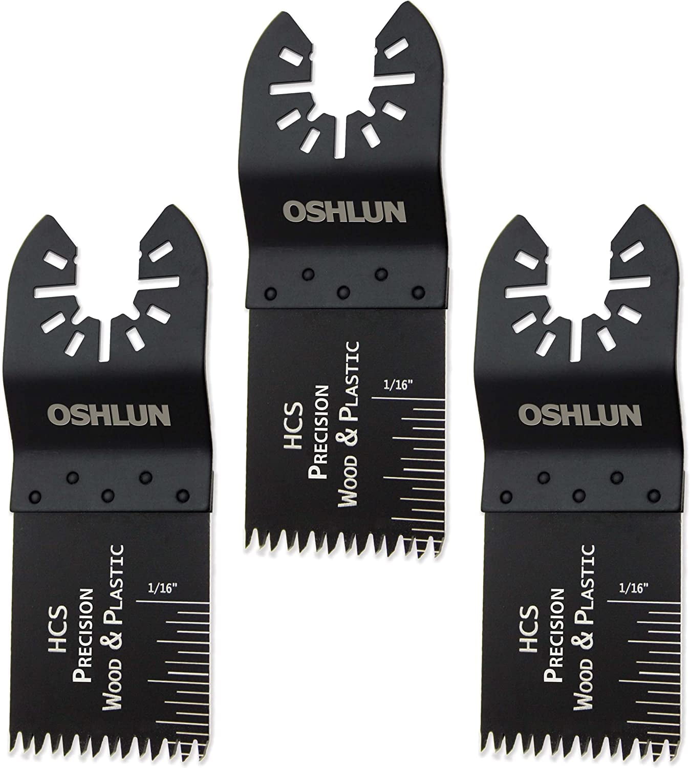 Oshlun MMC-1003 1-1/3-Inch Precision Japan HCS Oscillating Tool Blade ...