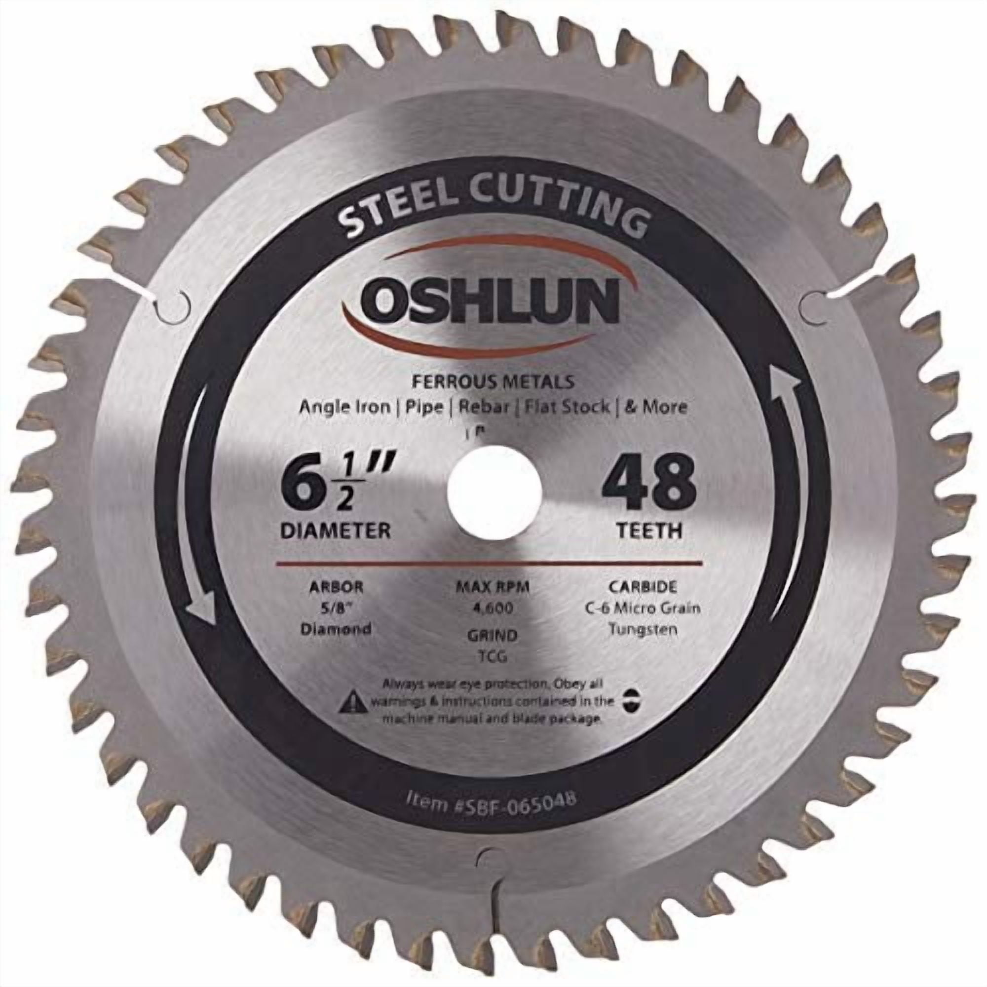 Oshlun SBF-065048 6-1/2in 48-Tooth Circular Saw Blade - Walmart.com