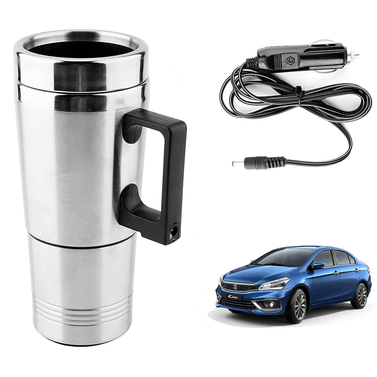 Oshotto 12V Electric Car Kettle Stainless Steel For Hot Water Tea ...