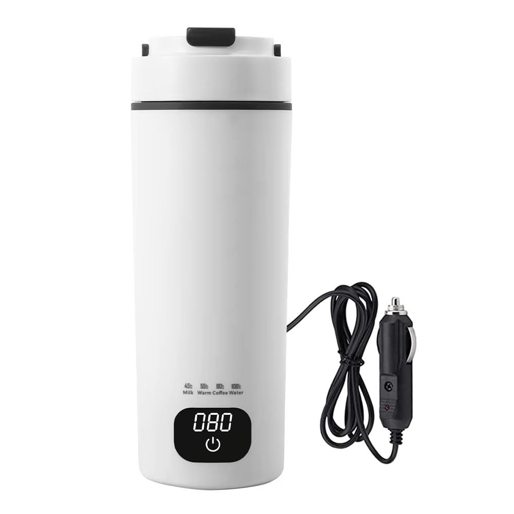 Oshotto CK03 1224V Car Electric Water Kettle with LCD Digital 4 ...