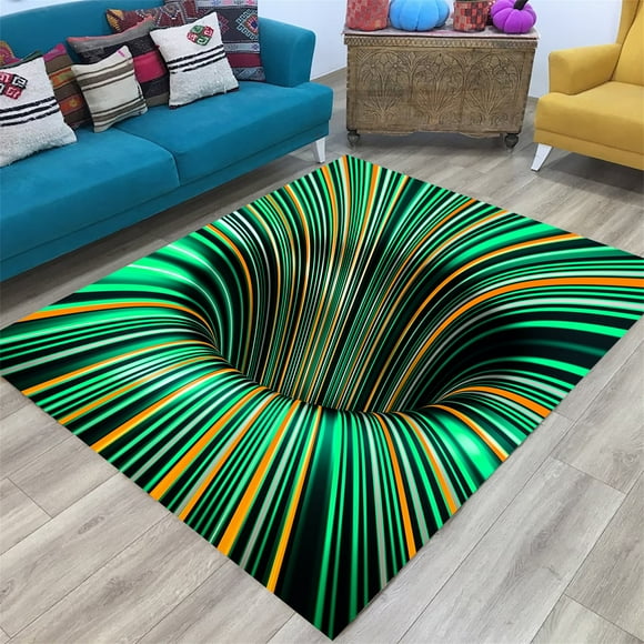 Optical Illusion Rug