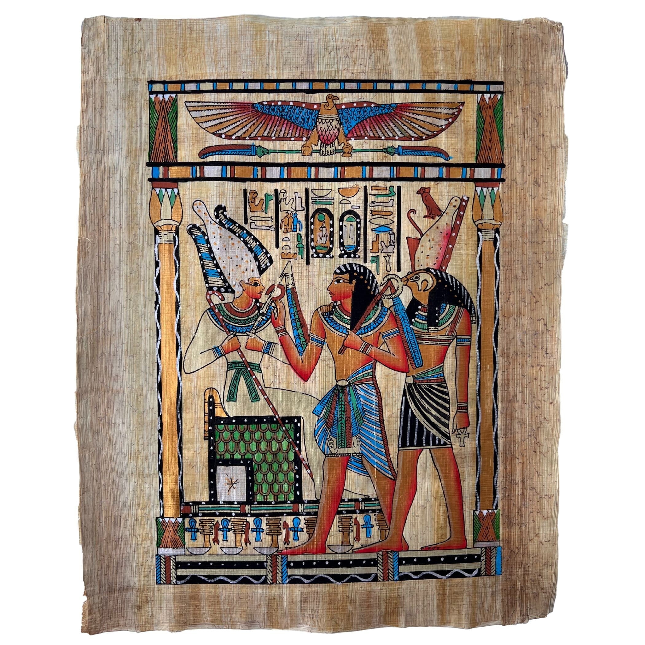 Osiris Lord of Gods, Pharaoh and God Horus Ancient Egyptian Genuine ...