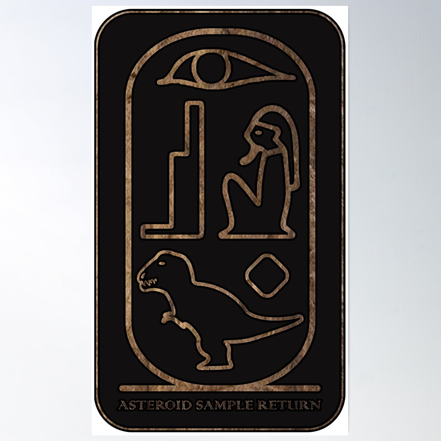 Osiris-Rex: Asteroid Sample Return Mission Poster Wall Art, Modern Wall ...