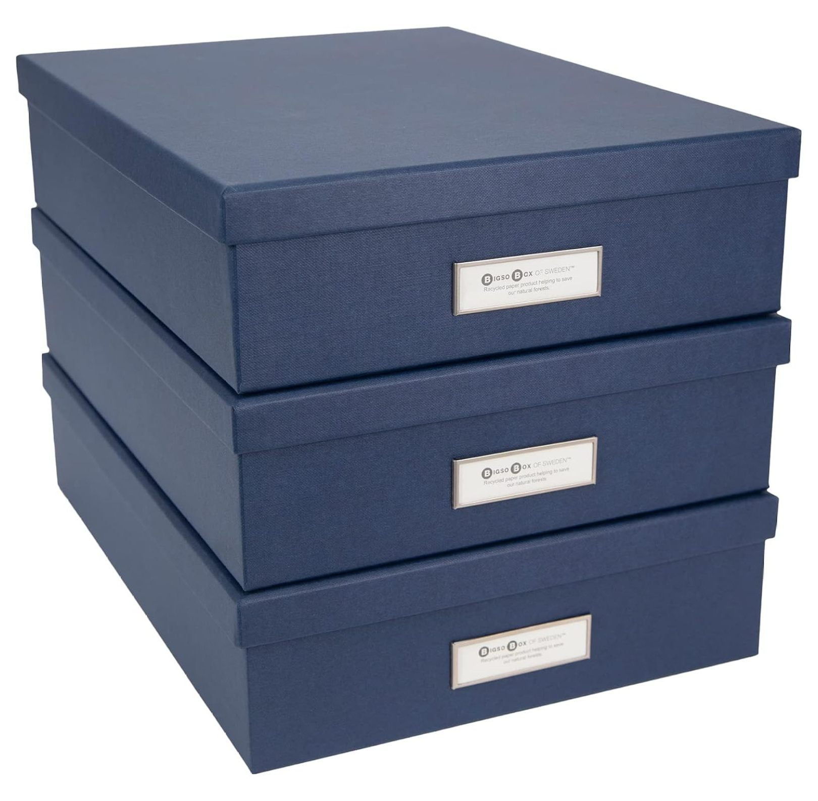 Oskar Fiberboard Label Frame Document Letter Box | File Organizer for ...