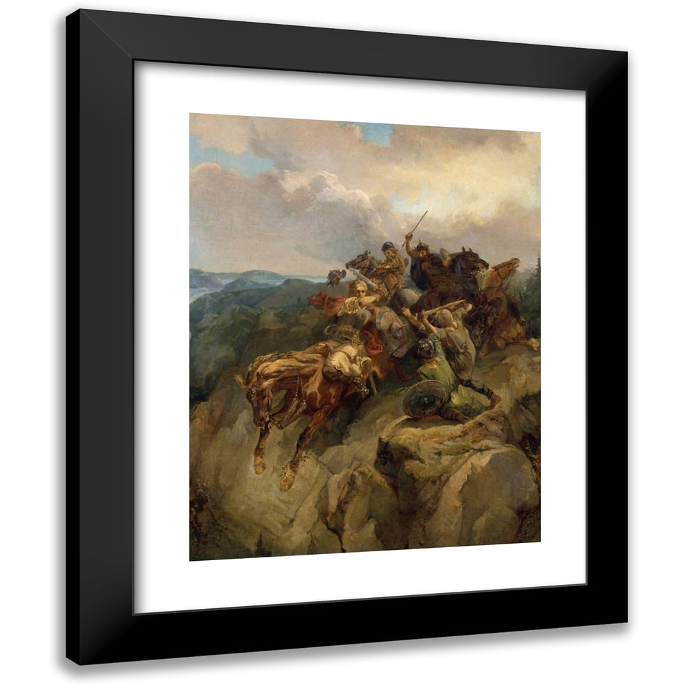 Oskar Leonard Anderson 15x18 Black Modern Framed Museum Art Print ...