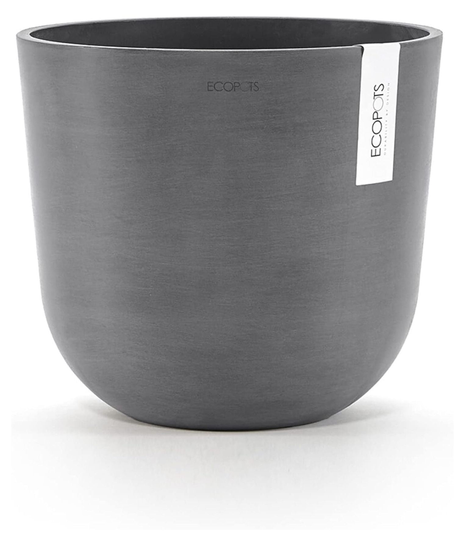 Oslo Durable Modern Round Indoor/Outdoor Recycled-Based Composite ...