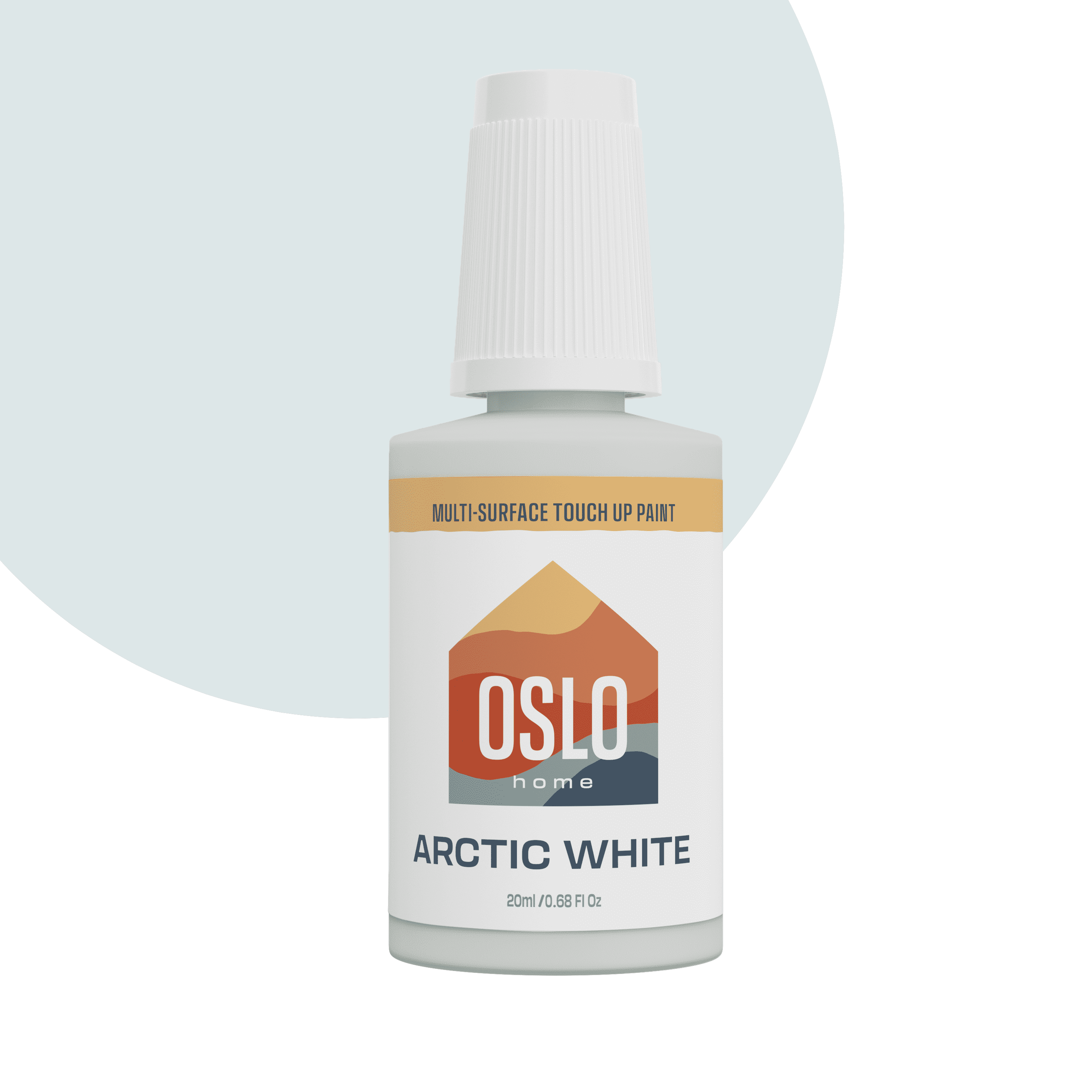 Oslo Home Porcelain + Appliance Touch Up Paint, Arctic White, 20ml ...