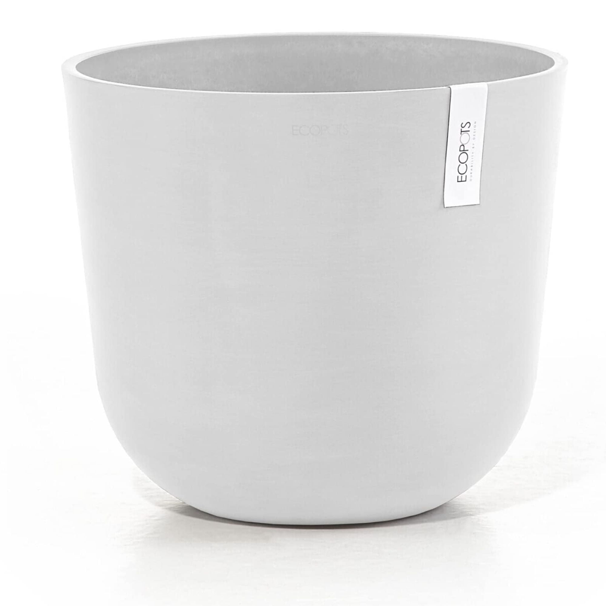 Oslo Round Garden Planter Pot, Recycled Plastic Composite Construction ...