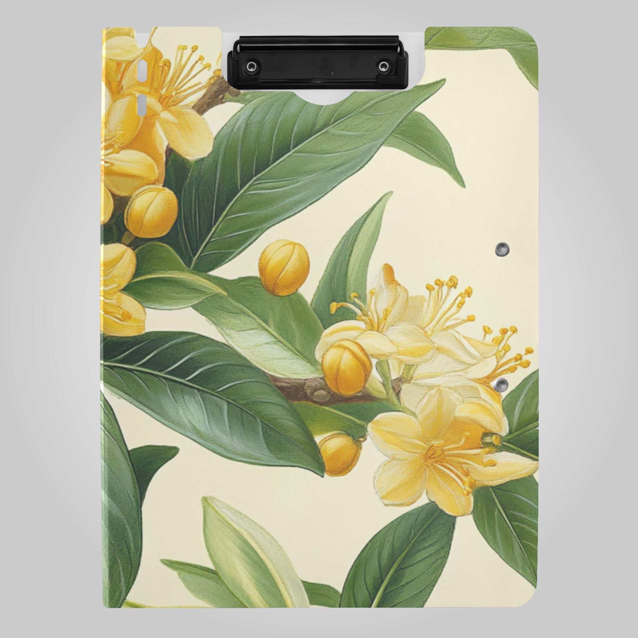 Osmanthus Fragrans Lour Leaves Foldable Binder Folder Clipboard with ...