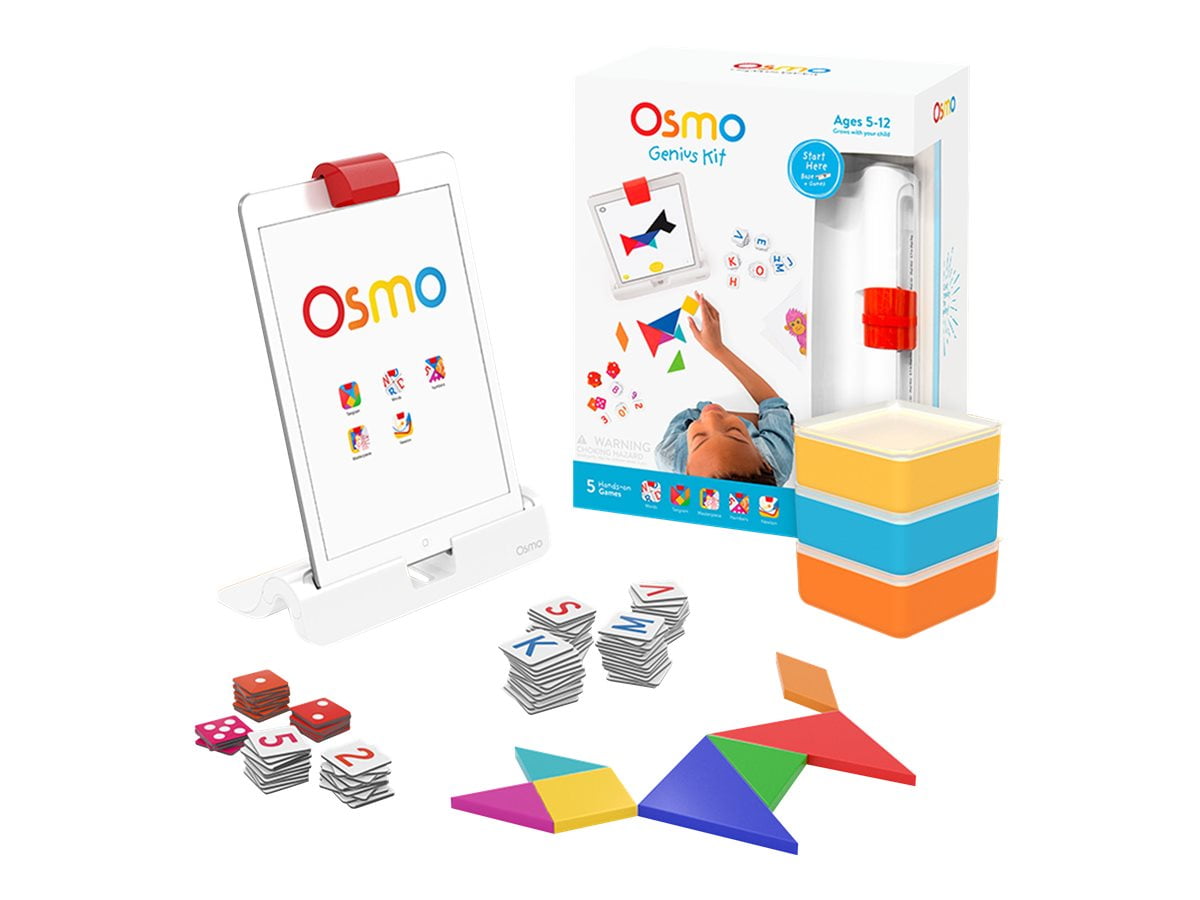 Osmo - Little Genius Starter Kit for iPad + Early Math Adventure - 6 ...